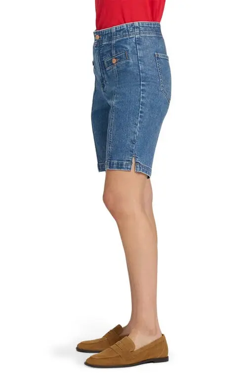NYDJ Ella Patch Pocket Denim Shorts