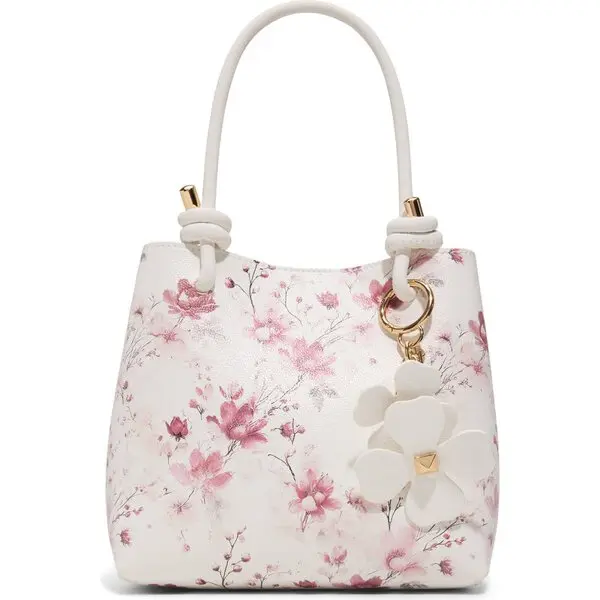 Aldo Evililyaa Faux Leather Satchel - White/multi
