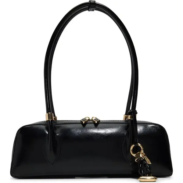 Aldo Faux Leather Elanorabagg Shoulder Bag - Black