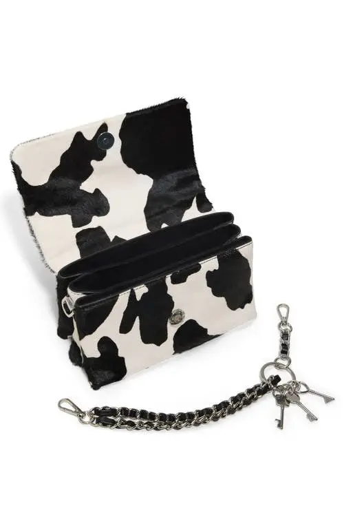 Aldo Mini Jackie Calf Hair Crossbody Bag