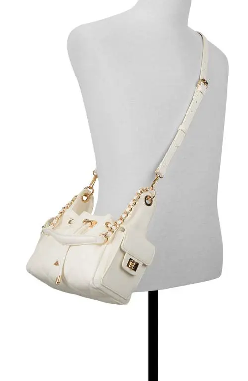 Aldo Faux Leather Shoulder Bag