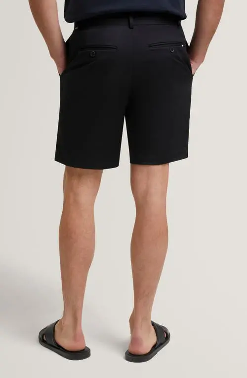 Ted Baker London Slim-fit Stretch-cotton Chino Shorts - Black