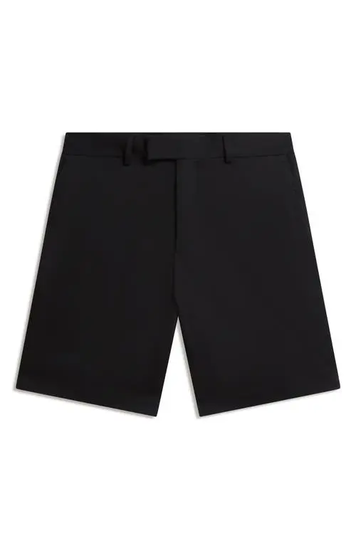 Ted Baker London Slim-fit Stretch-cotton Chino Shorts - Black