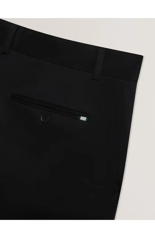 Ted Baker London Slim-fit Stretch-cotton Chino Shorts - Black