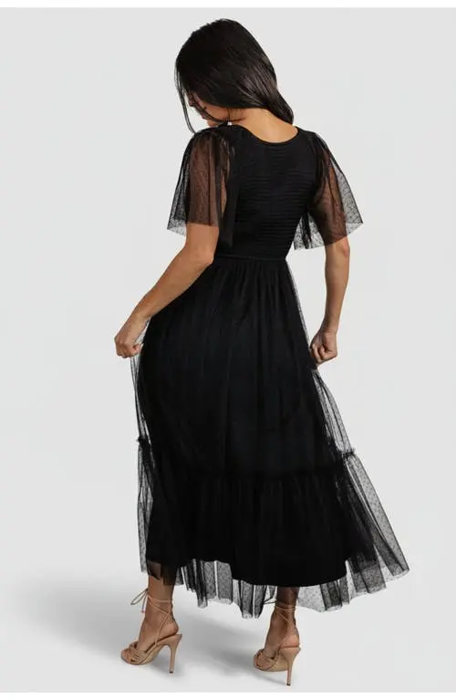 BALTIC BØRN Smocked Tulle Dress