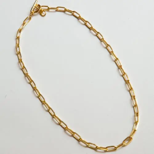 OUTOFOFFICE Demi Fine Paper Clip Chain Necklace