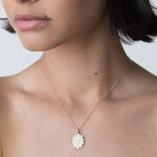 OUTOFOFFICE 18k Vermeil Star Of David Charm Necklace