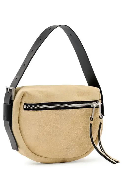 ALLSAINTS Mini Noemie Suede Shoulder Bag