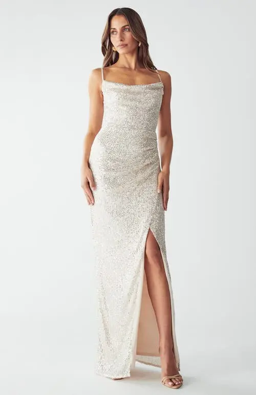 BWLDR Indy Dress - Champagne Sequin