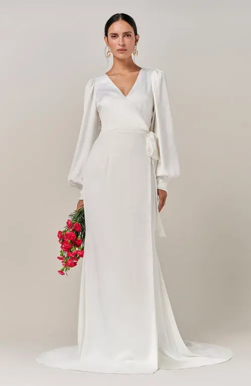 BWLDR River Gown - White