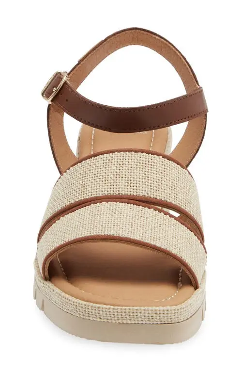 TONI PONS Aura Espadrille Wedge Sandal - Natural