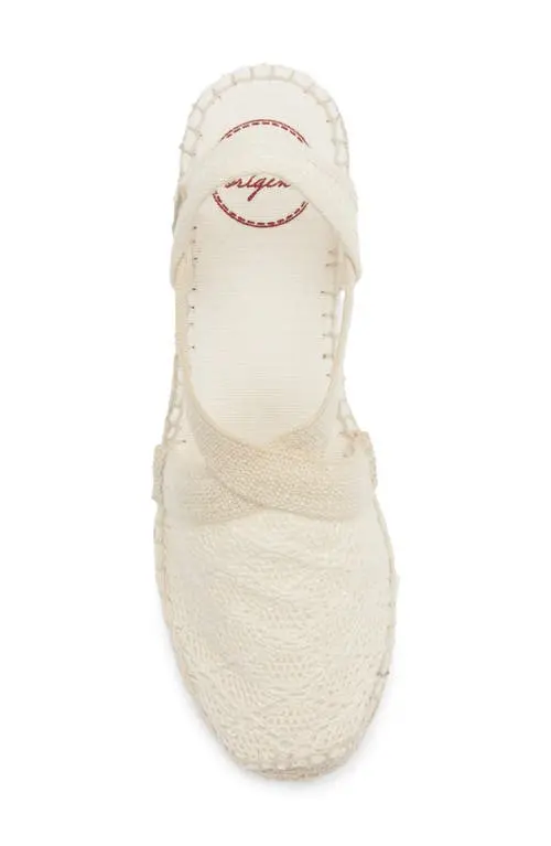 TONI PONS Terra Espadrille Wedge - Cru