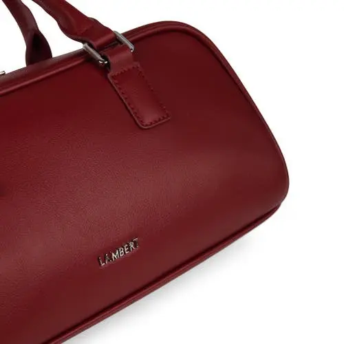 LAMBERT Camille Vegan Leather Handbag - Passion