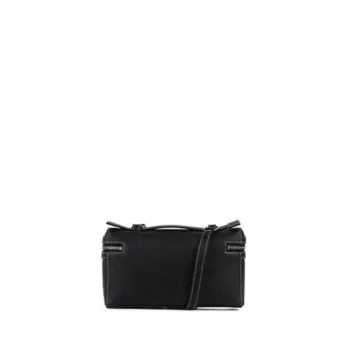 LAMBERT Elanevegan Leather Handbag - Black