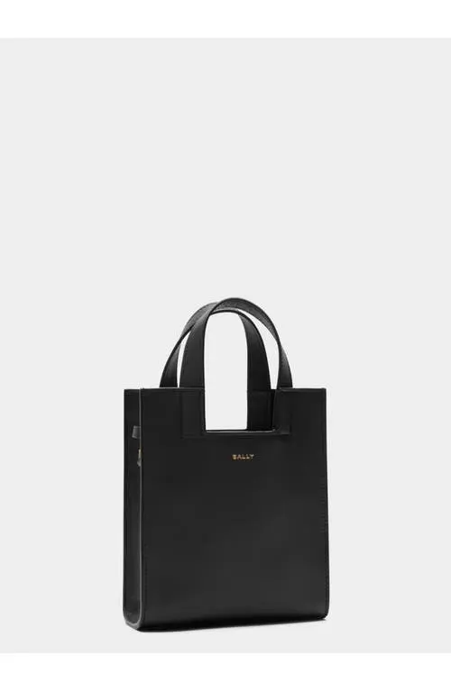 Bally Easy Small Tote Bag In Calf Leather