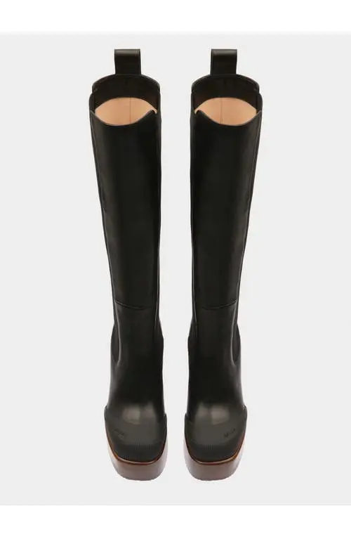 Bally Ianna Leather Long Boots