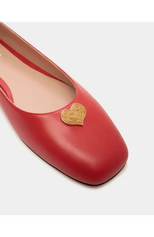 Bally Rina Flat In Leather