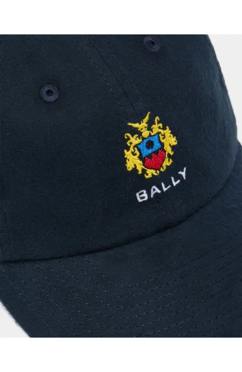 Bally Baseball Cap With Embroidered Logo