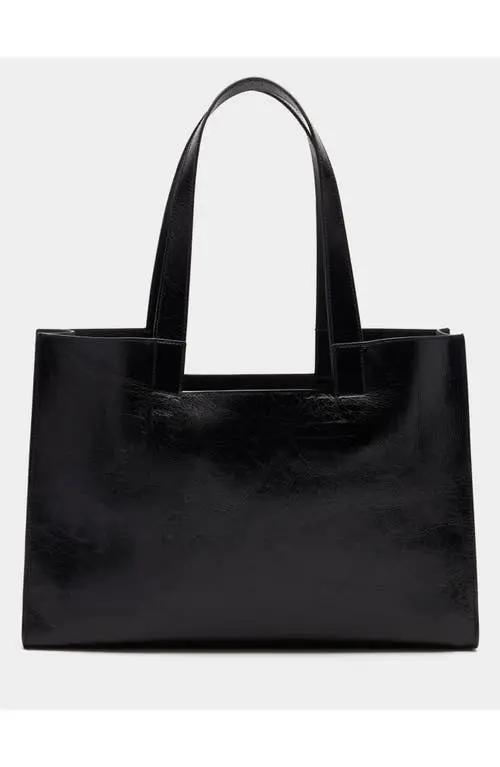Bally Easy Tote Bag In Plain Leather