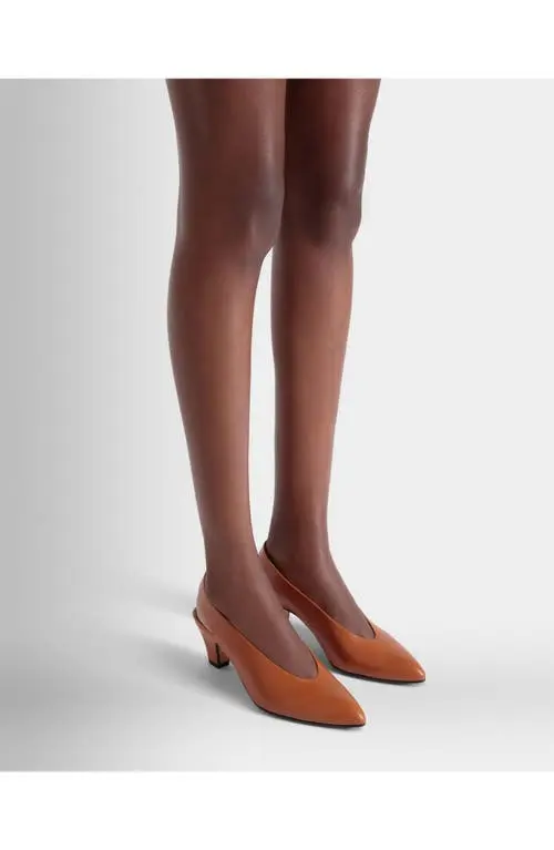 Bally Alva Sling Pump In Leather