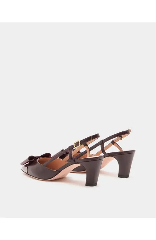 Bally B-bow Slingback Pump In Andorra Leather