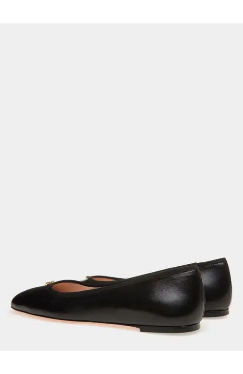 Bally Rina Flat In Nappa Leather