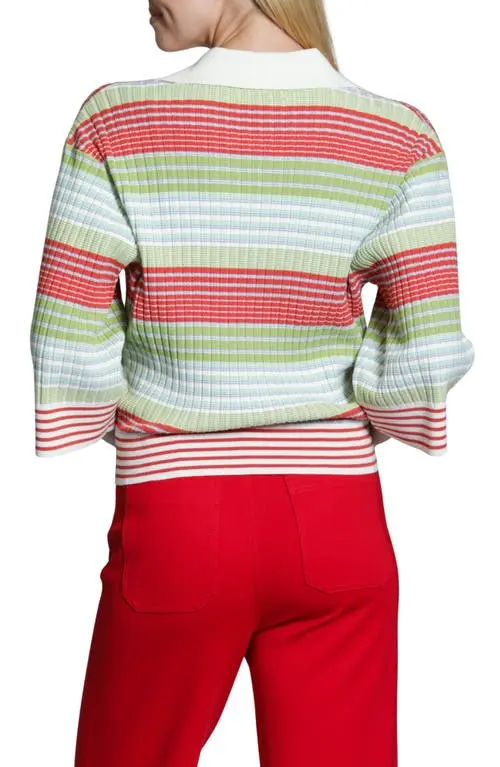 APNY Ribbed Stripe Polo