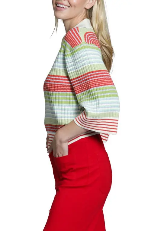 APNY Ribbed Stripe Polo