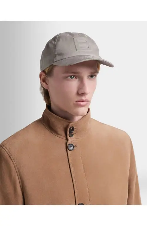Bally Baseball Hat In Cotton With A Debossed Logo