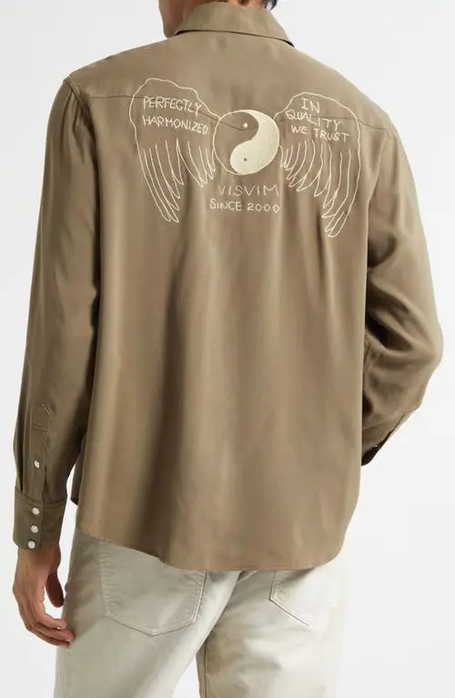 Visvim Four Corners Western Shirt - Brown