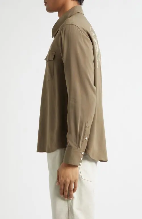 Visvim Four Corners Western Shirt - Brown