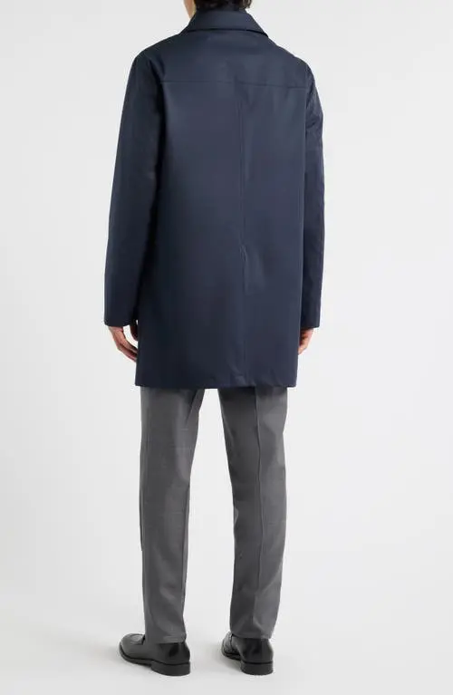 Canali Ultralight Waterproof Car Coat With Removable Bib