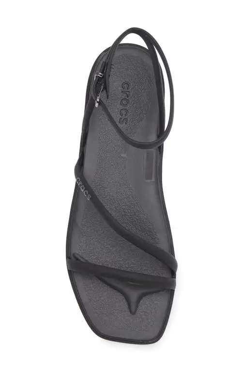 CROCS Miami Ankle Strap Sandal - Black