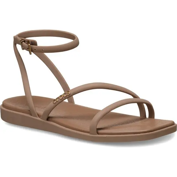 CROCS Miami Ankle Strap Sandal - Milk Chocolate