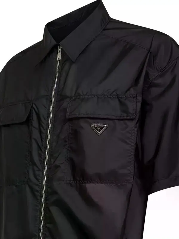 Prada Pocket Zip-up Overshirt