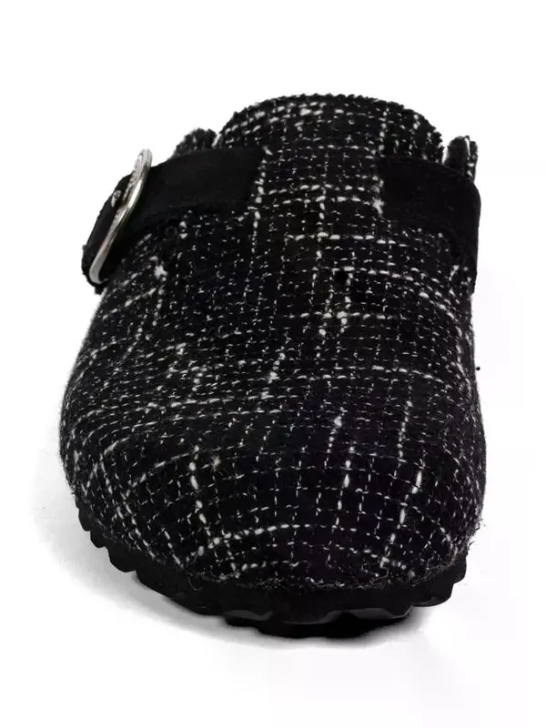 Faliero Sarti Buckle Pattern Mule