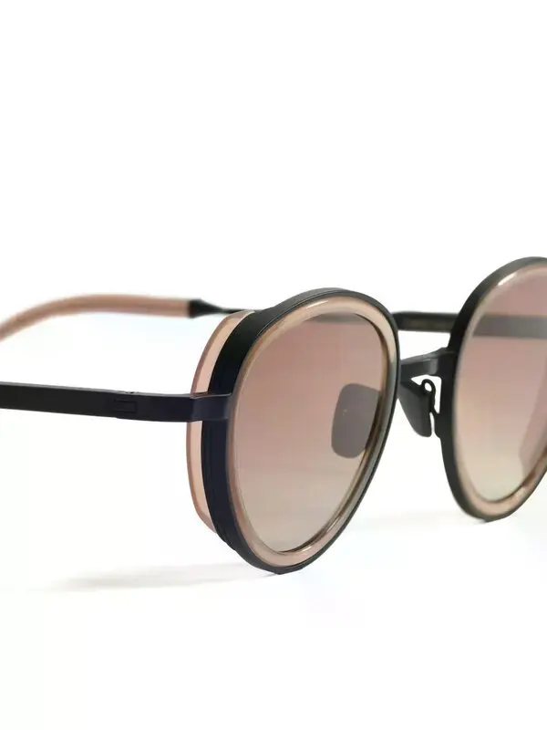 JOHN DALIA Christian Round-frame Sunglasses