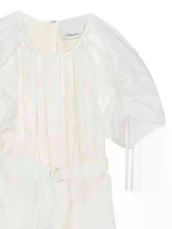 3.1 Phillip Lim Belted Pleated Dress