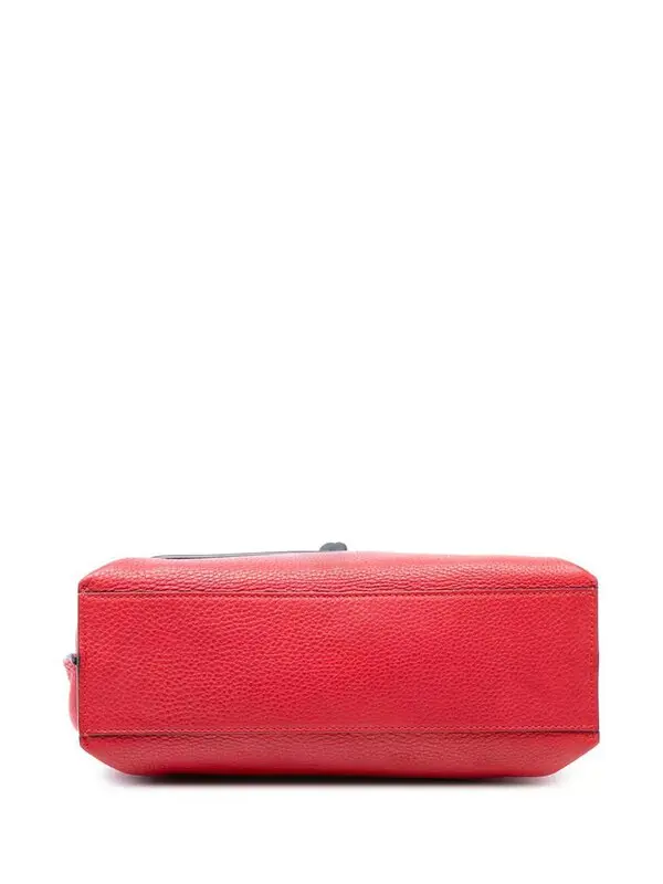 Gucci Leather Bamboo Daily Satchel - Red