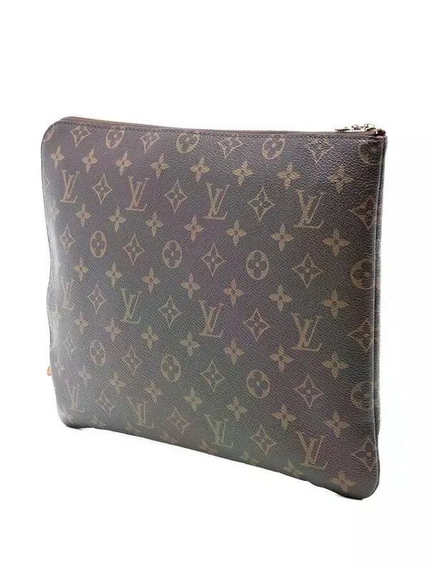 LOUIS VUITTON 2017 Monogram Etui Voyage Mm - Brown