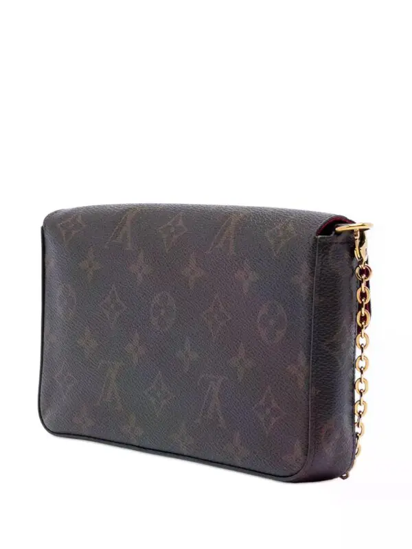 LOUIS VUITTON 2019 Monogram Pochette Felicie - Brown