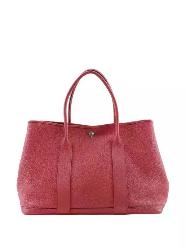 Hermès 2015 Garden Party 36 Tote Bag - Red