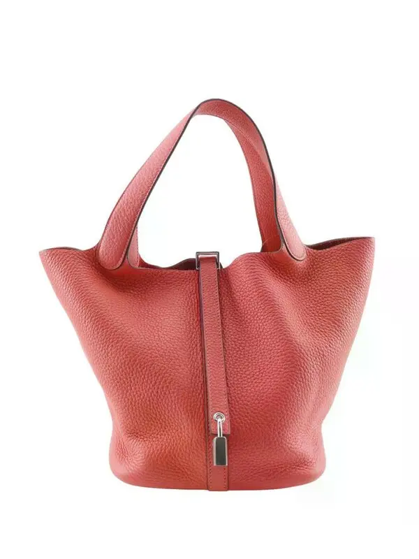 Hermès 2019 Picotin Lock 22 Handbag - Red