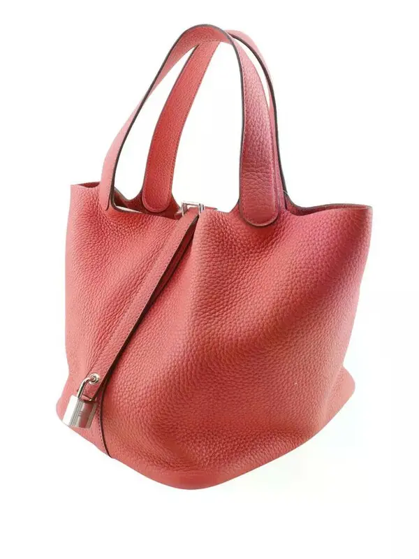 Hermès 2019 Picotin Lock 22 Handbag - Red