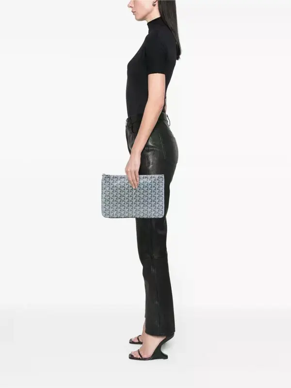 Goyard 2015 Goyardine Senat Mm Clutch Bag - Grey