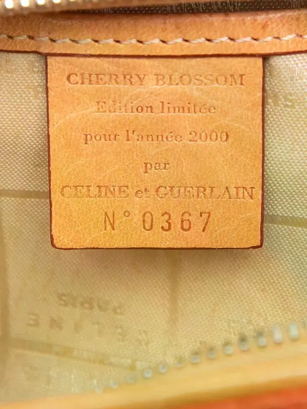 Celine Macadam Suede Pouch