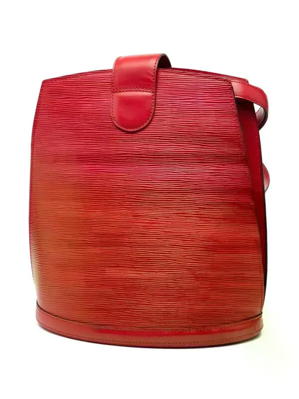 LOUIS VUITTON 1996 Epi Cluny Shoulder Bag - Red