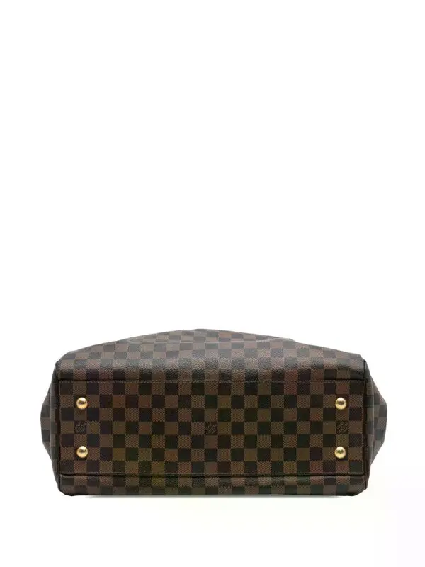 LOUIS VUITTON 2008 Damier Ebene Trevi Gm Satchel - Brown