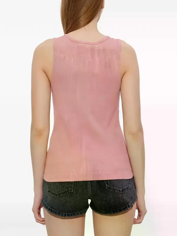 Dolce & Gabbana Printed Tank Top - Pink