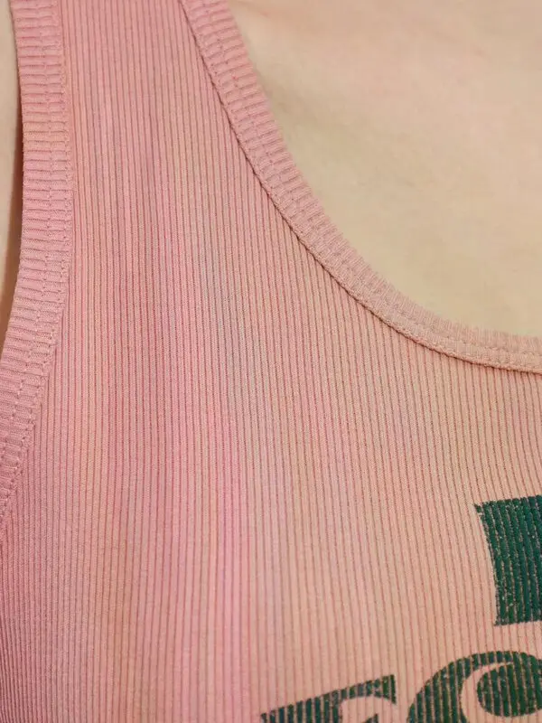 Dolce & Gabbana Printed Tank Top - Pink